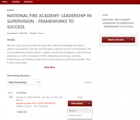 CSOD Online User Guide – Virginia Department of Fire Programs